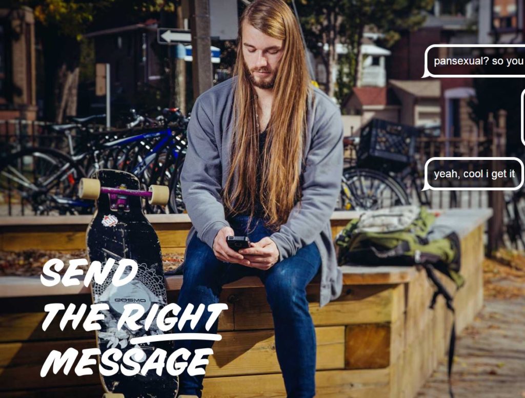 Send the Right Message | Rainbow Health Ontario